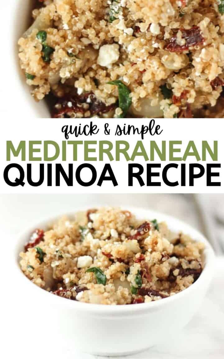 Simple Mediterranean Quinoa - Healthy Liv