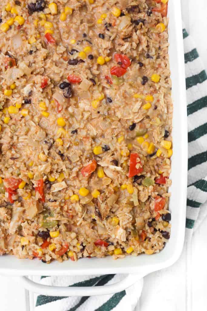 Mexican Cauliflower Rice Casserole - Healthy Liv